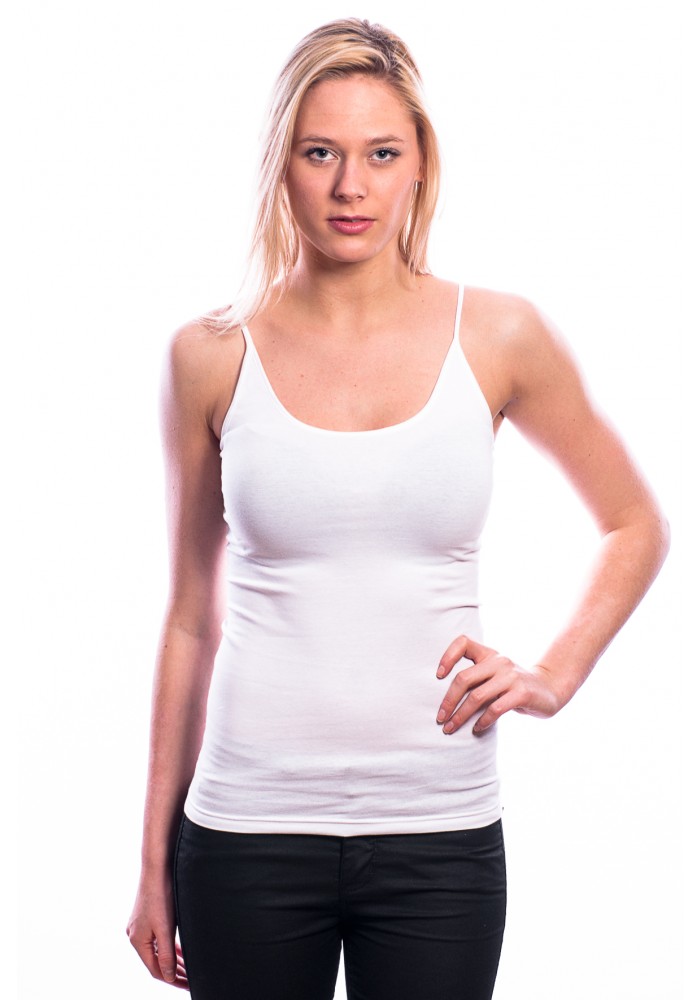 Ten Cate Women Spaghetti Shirt (30198) White( two pack)