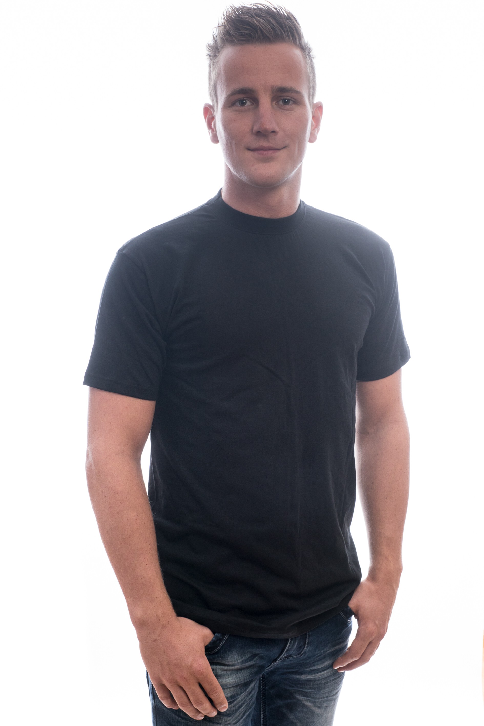 HOM T-Shirt Harro New Black