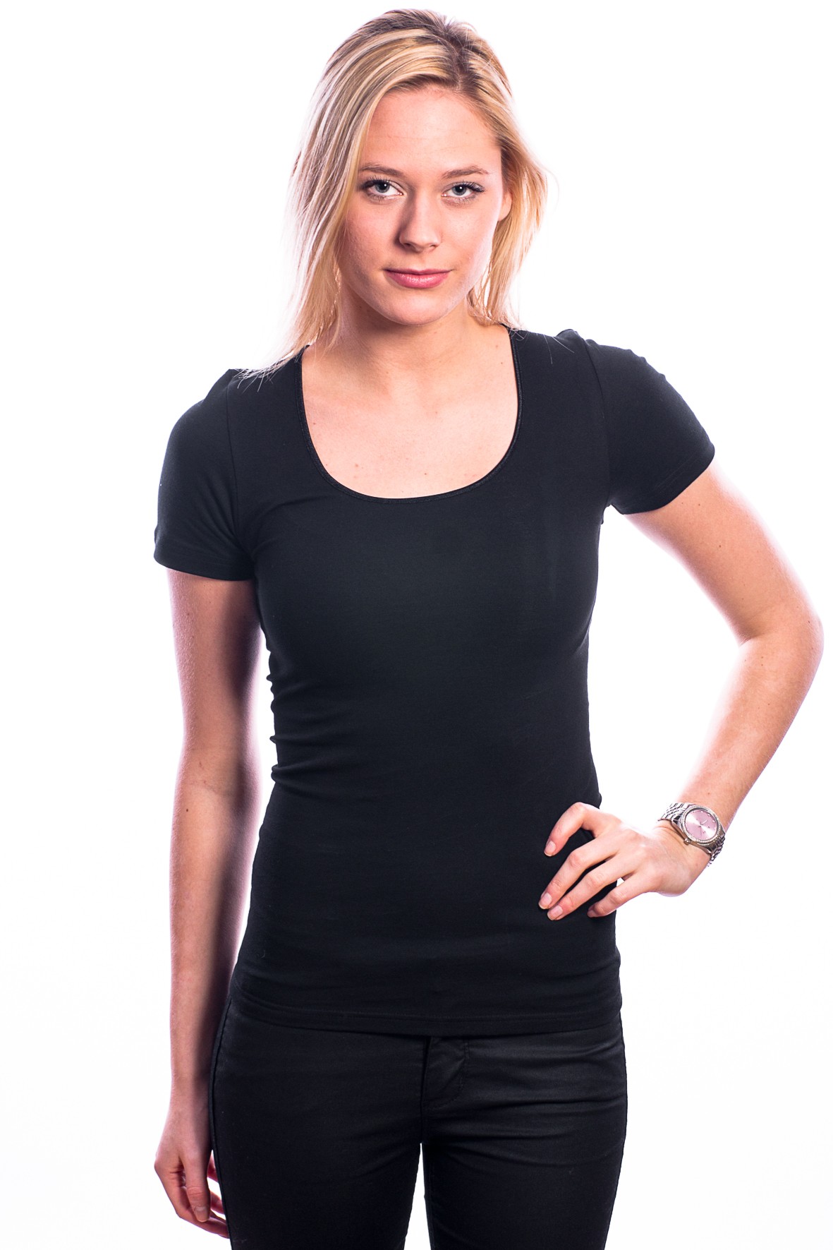 Ten Cate Women T-Shirt ( 30199) Short Sleeves Black